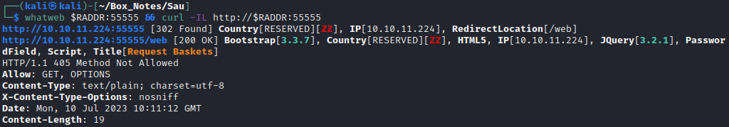 Sau :: 4wayhandshake — CTF Walkthroughs, Tips & Tricks